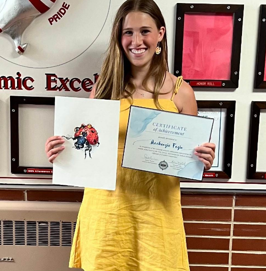Toms River Student Recently Awarded First Place for her Artwork ...