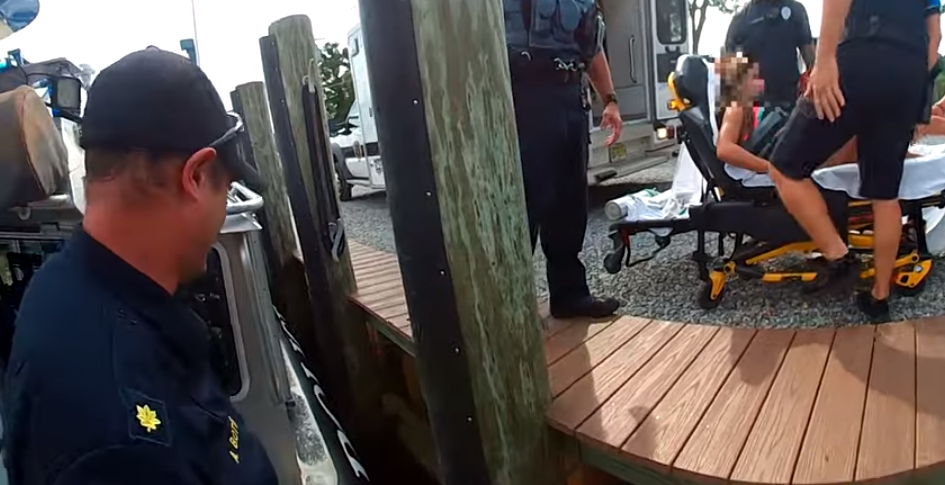 Brick Police Rescue Woman with Broken Leg in WaveRunner Accident ...