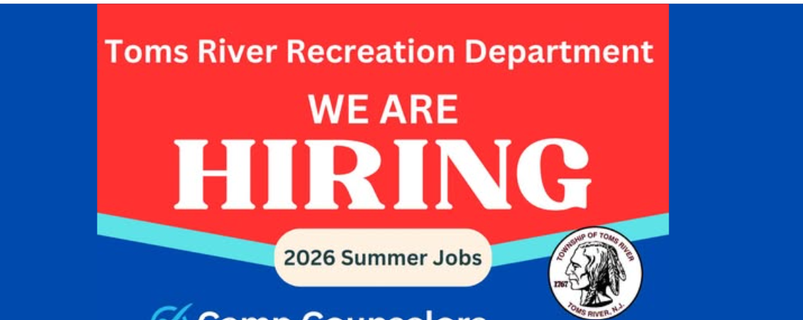 Summer Job Openings at Toms River Recreation Department Now Live ...