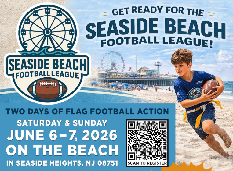 Get Ready for the Seaside Beach Football League - TomsRiver.org