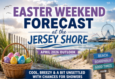 Easter Weekend Weather at the Jersey Shore: What to Expect - TomsRiver.org