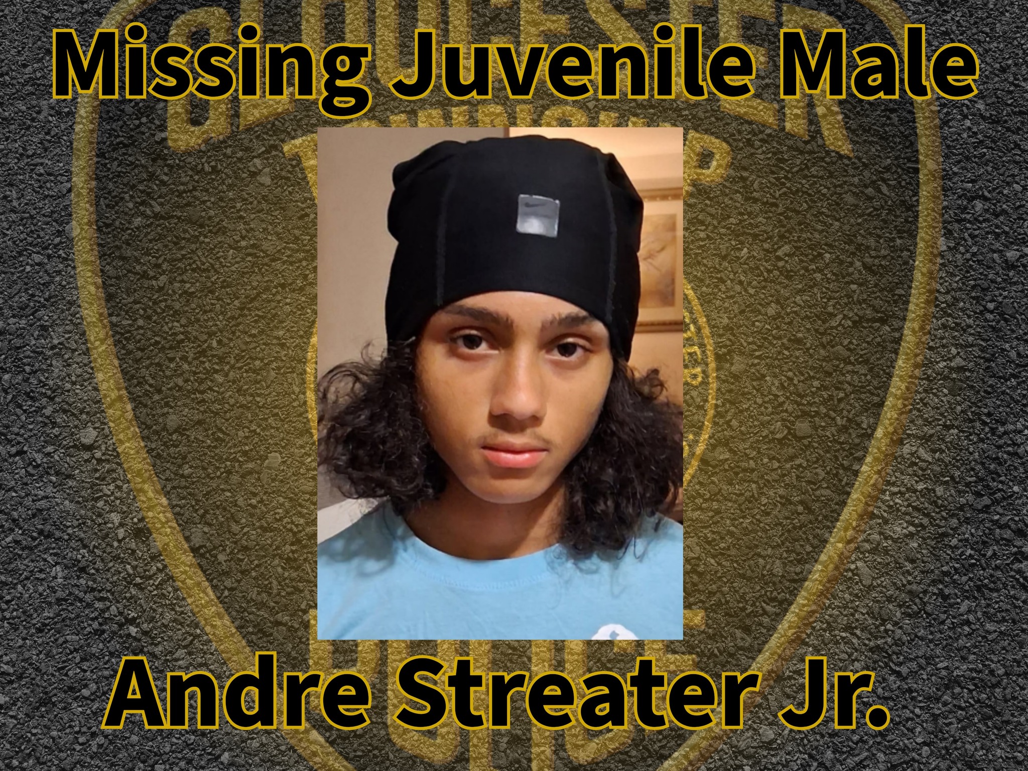 Search Underway for Missing 13-year-old Andre Streater Jr - TomsRiver.org