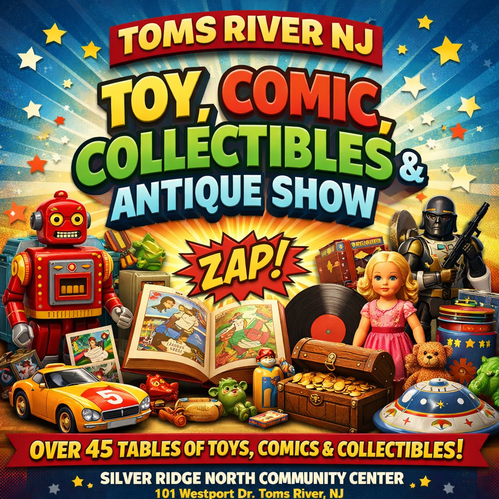 Toms River NJ Toy, Comic, Collectibles & Antique Show Returns With Over ...